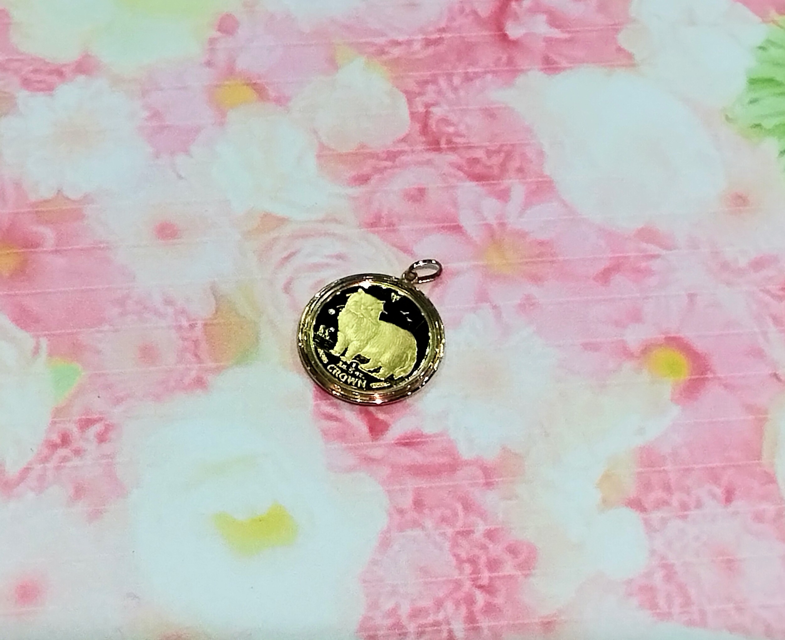 K24/K18キャットコインペンダント1/5Oz | ブランド品・金・貴金属の高価買取ならリサイクルキング